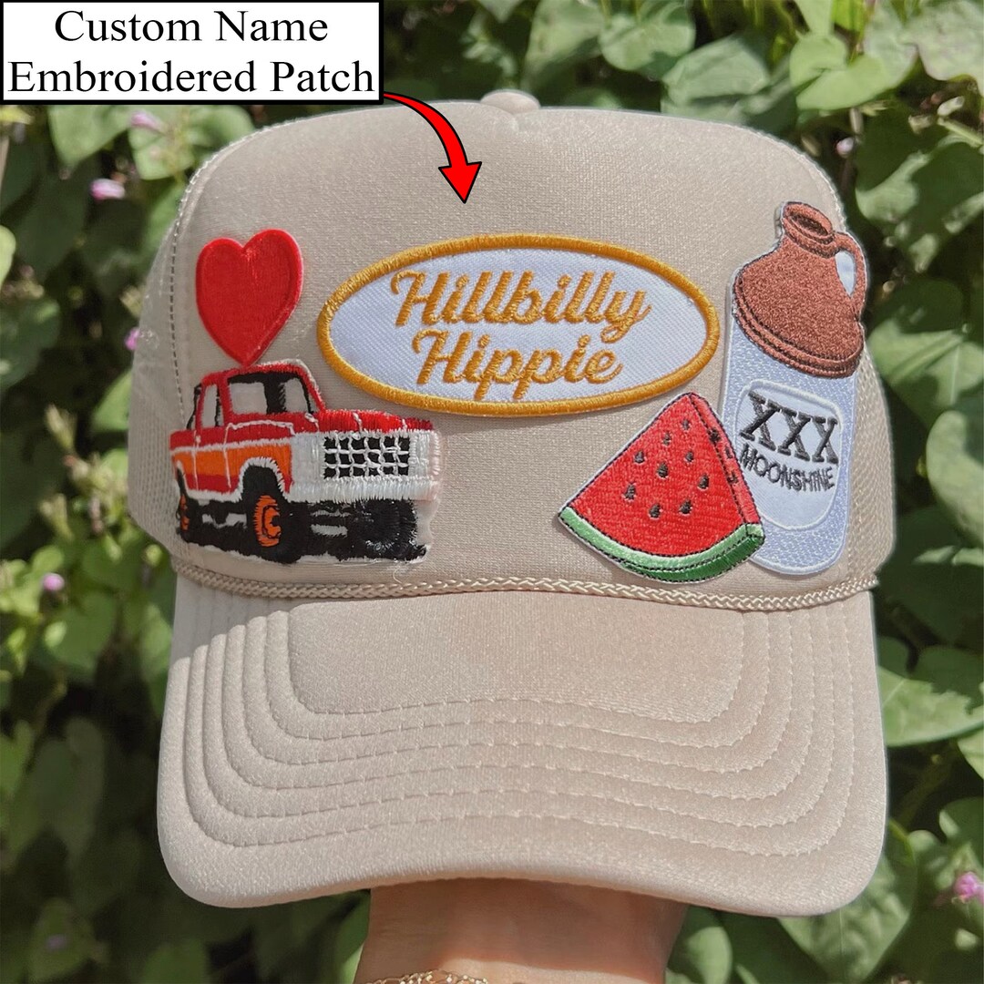 Custom Embroidered Name Patchs, Personalized Name Patches for Hats ...