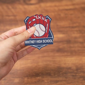 Custom Photo Embroidered Logo Patches, Made With Image Text Logo or ...