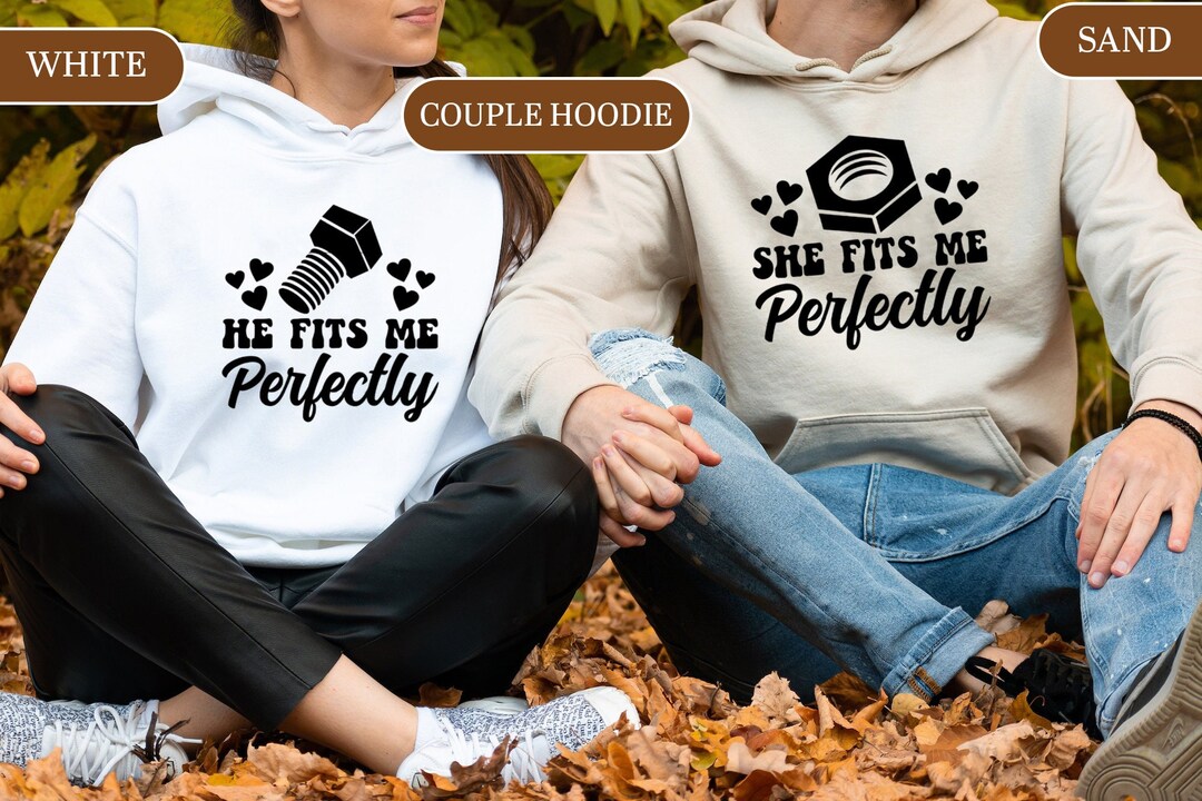 Custom Couple Hoodie Personalized Couple Hoodie Matching Couple