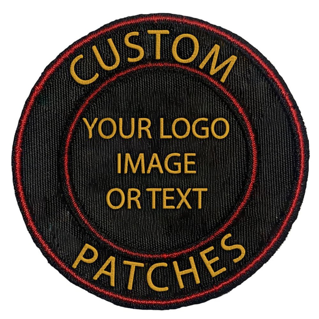 Custom Embroidered Logo Patches - Design Your Own Personalized Name ...