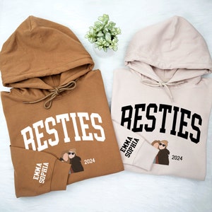 Custom Photo Bestie Shirts,best Friend Shirt,custom Text & Photo Best ...