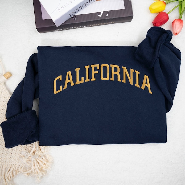 California Crewneck Sweatshirt - Etsy