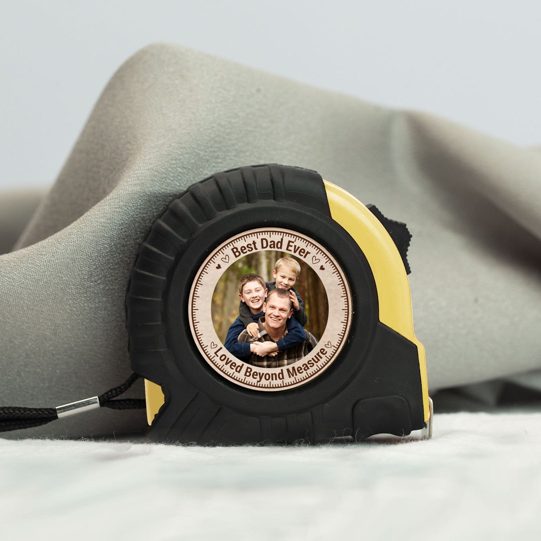 Grandpa Loved Beyond Measure Personalized Photo Tape Measure, Birthday ...