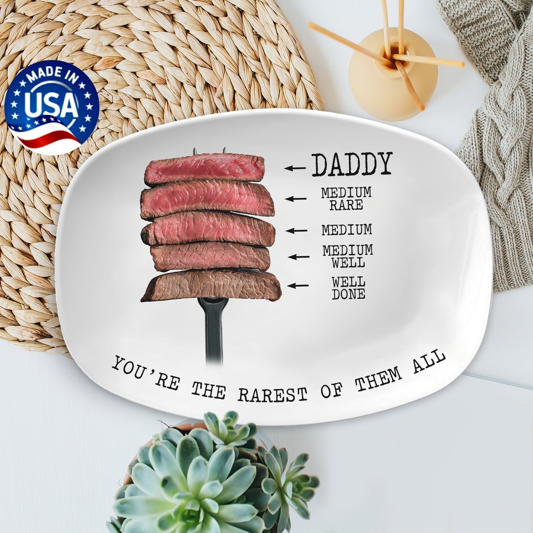 Daddy Custom Grilling Platter, BBQ Platter Grandpa's Gift, Funny ...