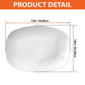 Custom Photo House Portrait Platter, Watercolor House Platter ...