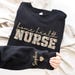 Custom Floral Applique Home Health Nurse, Home Health Nurse T-shirt ...