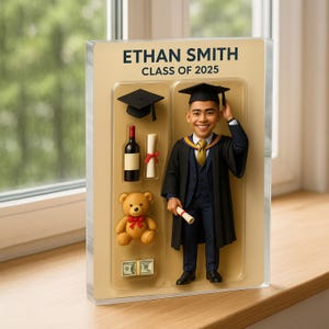 Personalized Graduation Gift, Graduation Photo Acrylic Plaque, Custom ...