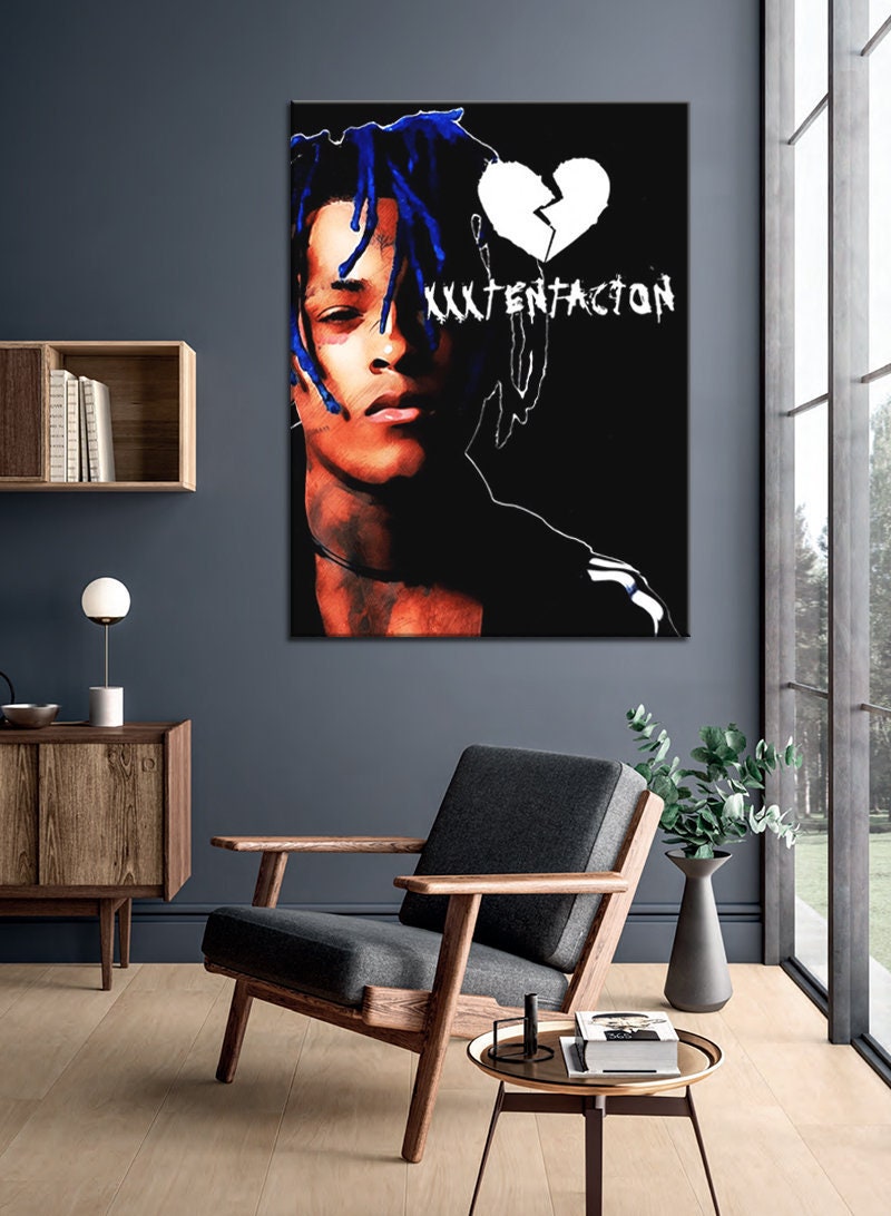 XXXTentacion Mural Inspiration Motivation Canvas Wall Art | Etsy