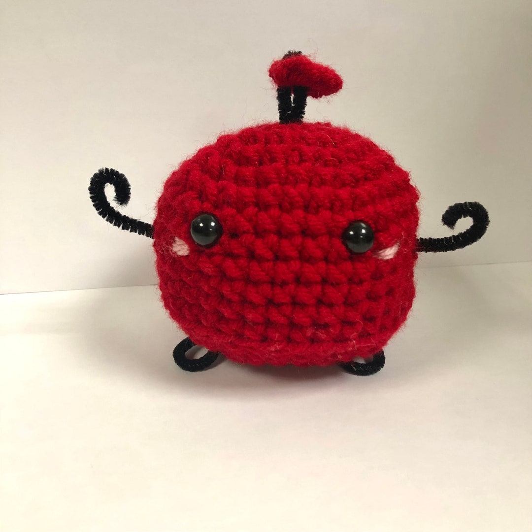 Junimo Plushie, Stardew Valley Adorable Handmade Crochet Stuffy Free ...