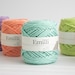 Emilli Yarn (350g): Crochet, Knitting and More, Cord Yarn Perfect for ...