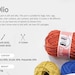 Olio Yarn: Crochet, Knitting and More, Acrylic Yarn Perfect for Bags ...