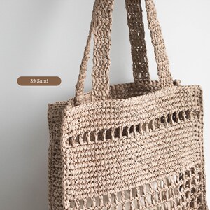 DIY Crochet Net Bag Package: Yarn and Pattern, Accessories - Soi Butter ...