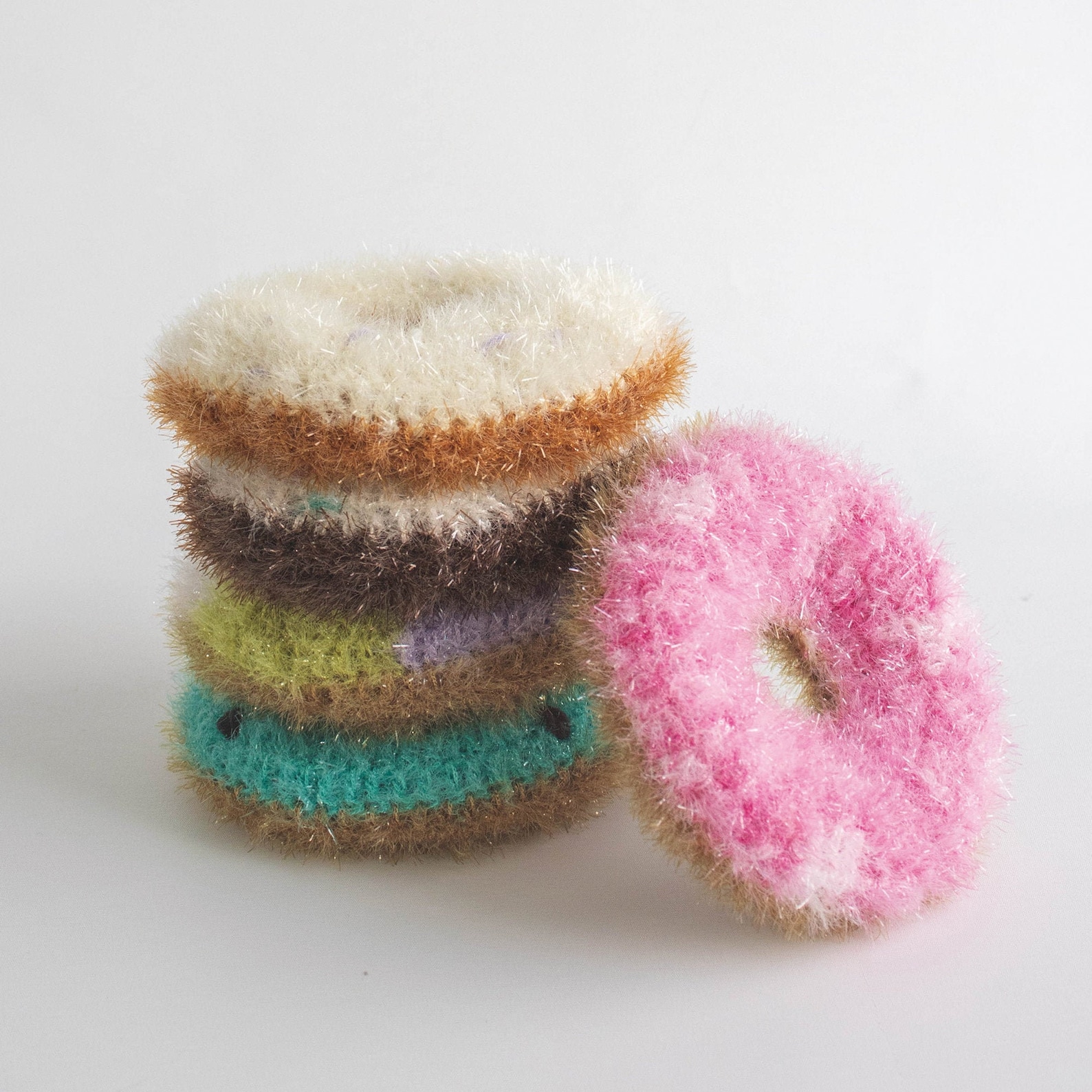 DIY Crochet Scrubber Pattern Doughnuts Crochet Scrubber - Etsy