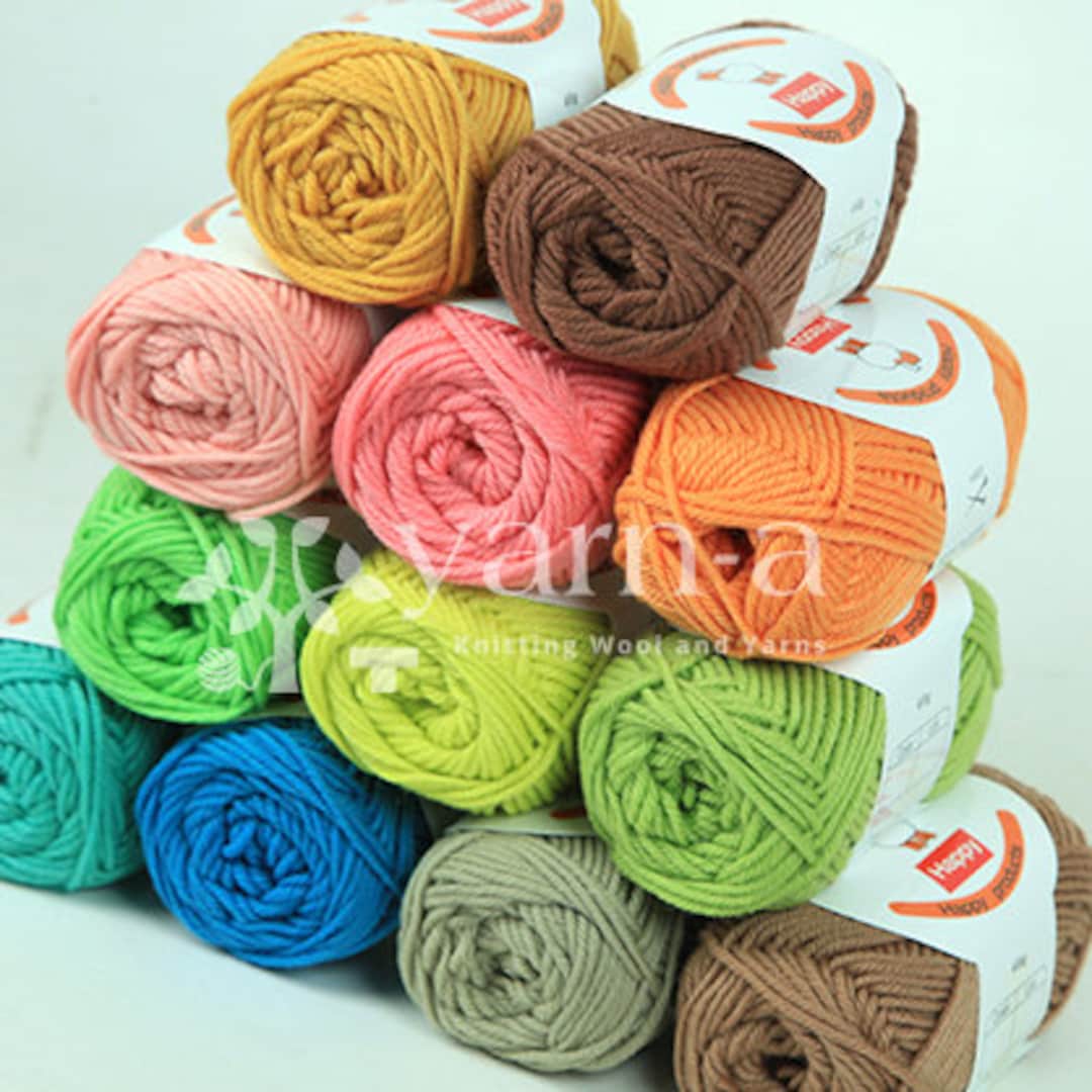 Happy Wool (40 g) : crochet, tricot et plus, laine parfaite pour l'hiver, haute qualité - Etsy ...