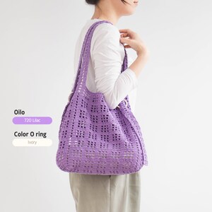 DIY Crochet Bag Package: Yarn and Pattern, Accessories - Olio Summer ...
