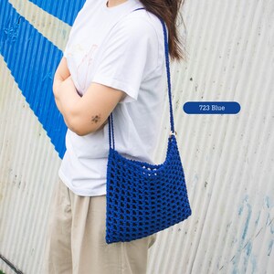 DIY Crochet Bag Pattern - Mini Milli Summer Net Bag Crochet Pattern ...