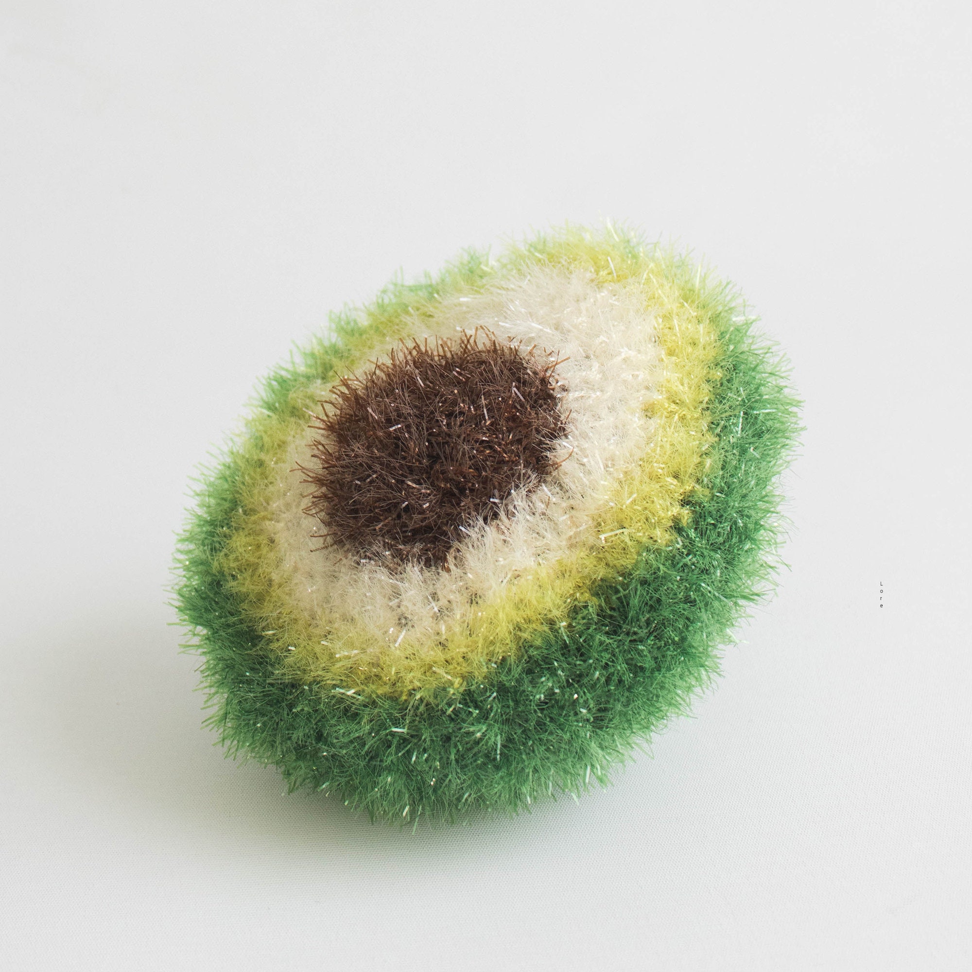 DIY Crochet Scrubber Pattern Avocado Crochet Scrubber Make | Etsy
