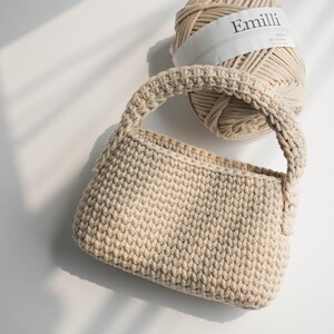 DIY Crochet Bag Pattern: Emilli Lego Bag, Crochet Bag, Cute, Easy Tote ...