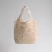 DIY Crochet Bag Pattern - Biscuit Triangle Net Bag (large) Downloadable ...