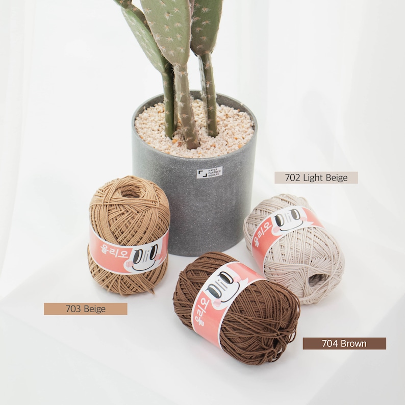 Olio Yarn: Crochet, Knitting and More, Acrylic Yarn Perfect for Bags ...