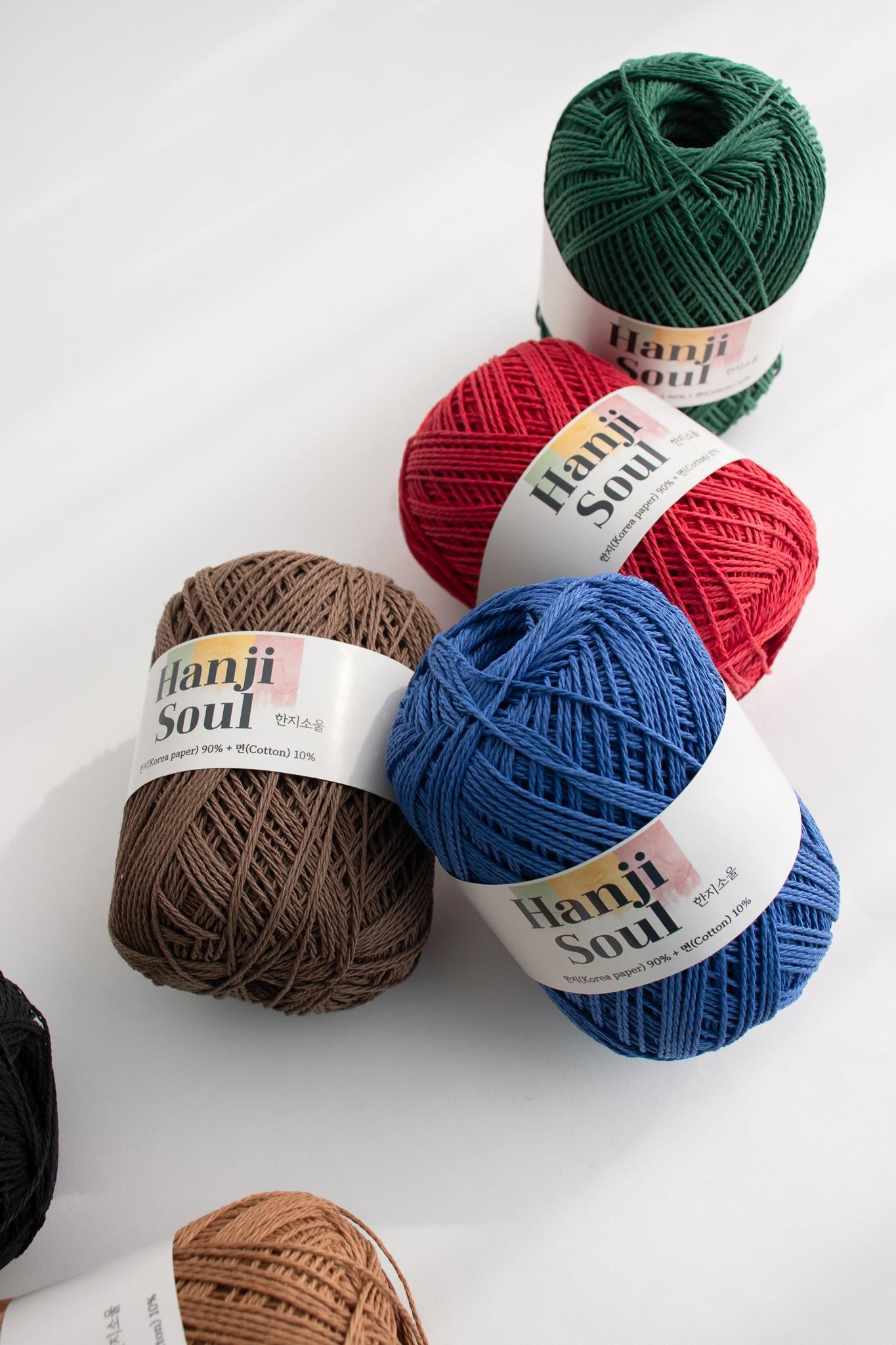 Traditional Korean Paper Crochet Yarn [hanji Soul (50g)] Hanji, Cotton ...