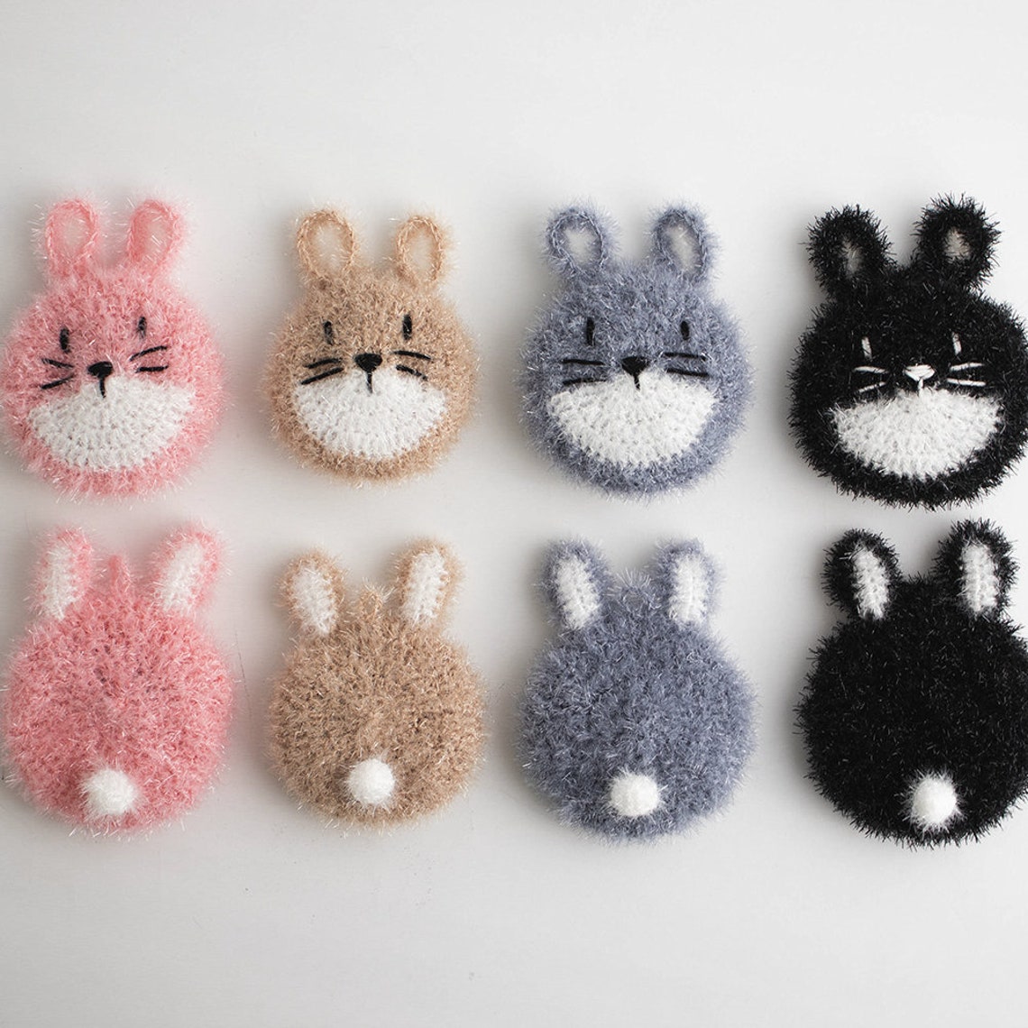 DIY Crochet Pattern - Rabbit & Carrot Scrubber - Etsy
