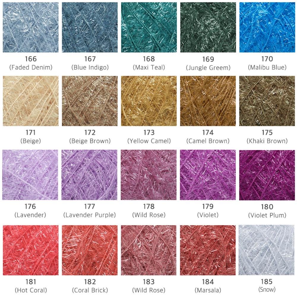 Colorful Scrubber Yarn (80g), DIY Knit Luffa Yarn - Etsy