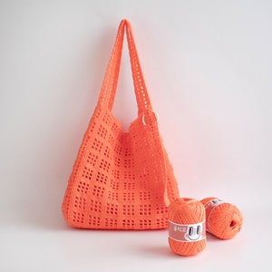 DIY Crochet Bag Pattern - [japanese Ver] Olio Summer Big Bag, Easy ...