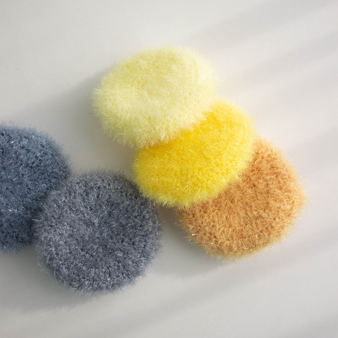 DIY Crochet Scrubber Pattern Basic Round Crochet Scrubber | Etsy