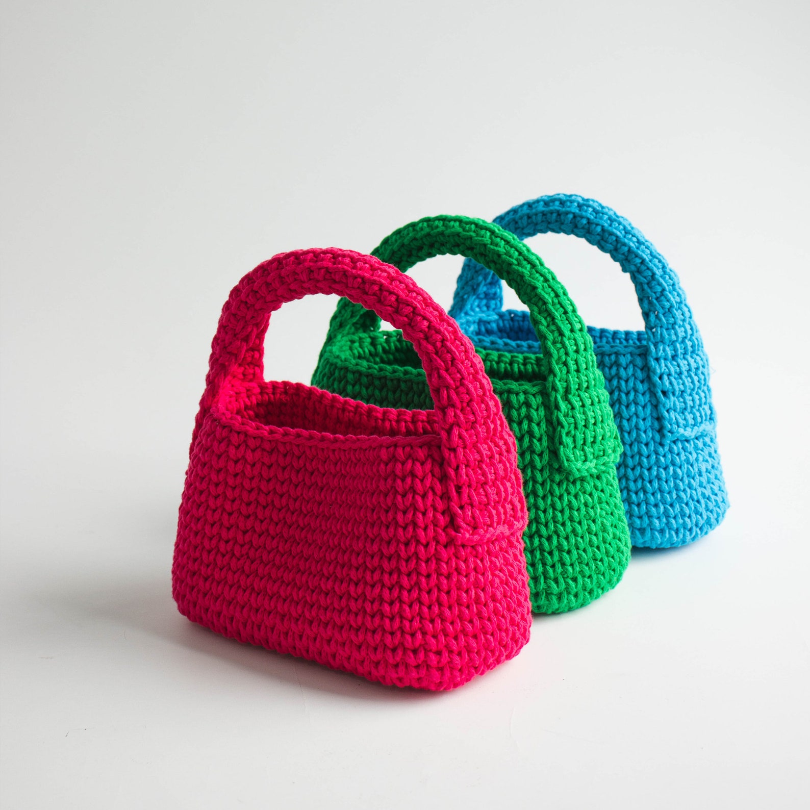 DIY Crochet Bag Pattern: Emilli Lego Bag, Crochet Bag, Cute, Easy Tote ...