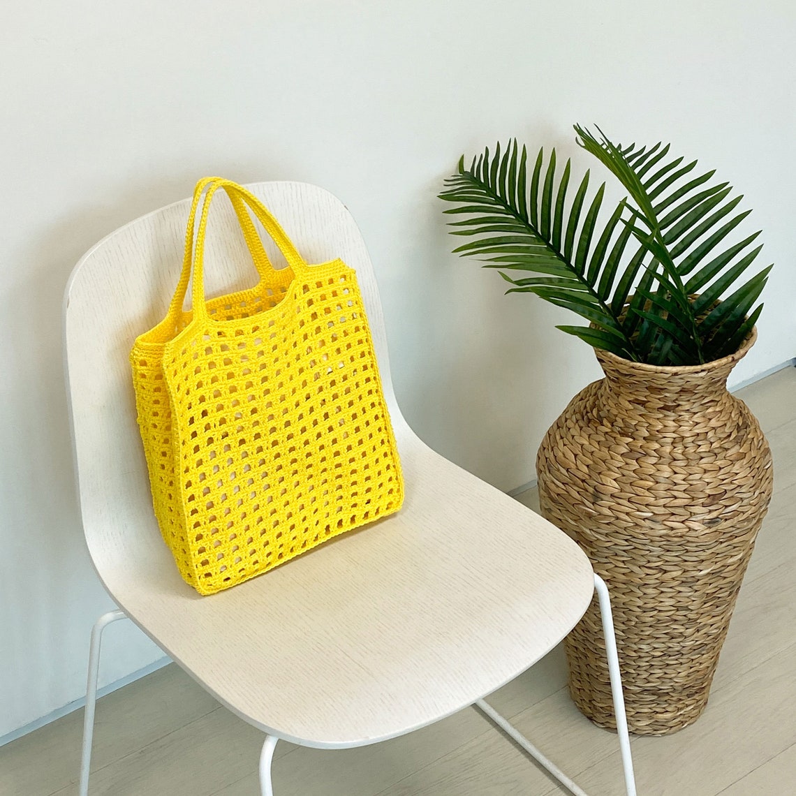 DIY Crochet Bag Pattern japanese Ver Bongbong Net Bag - Etsy