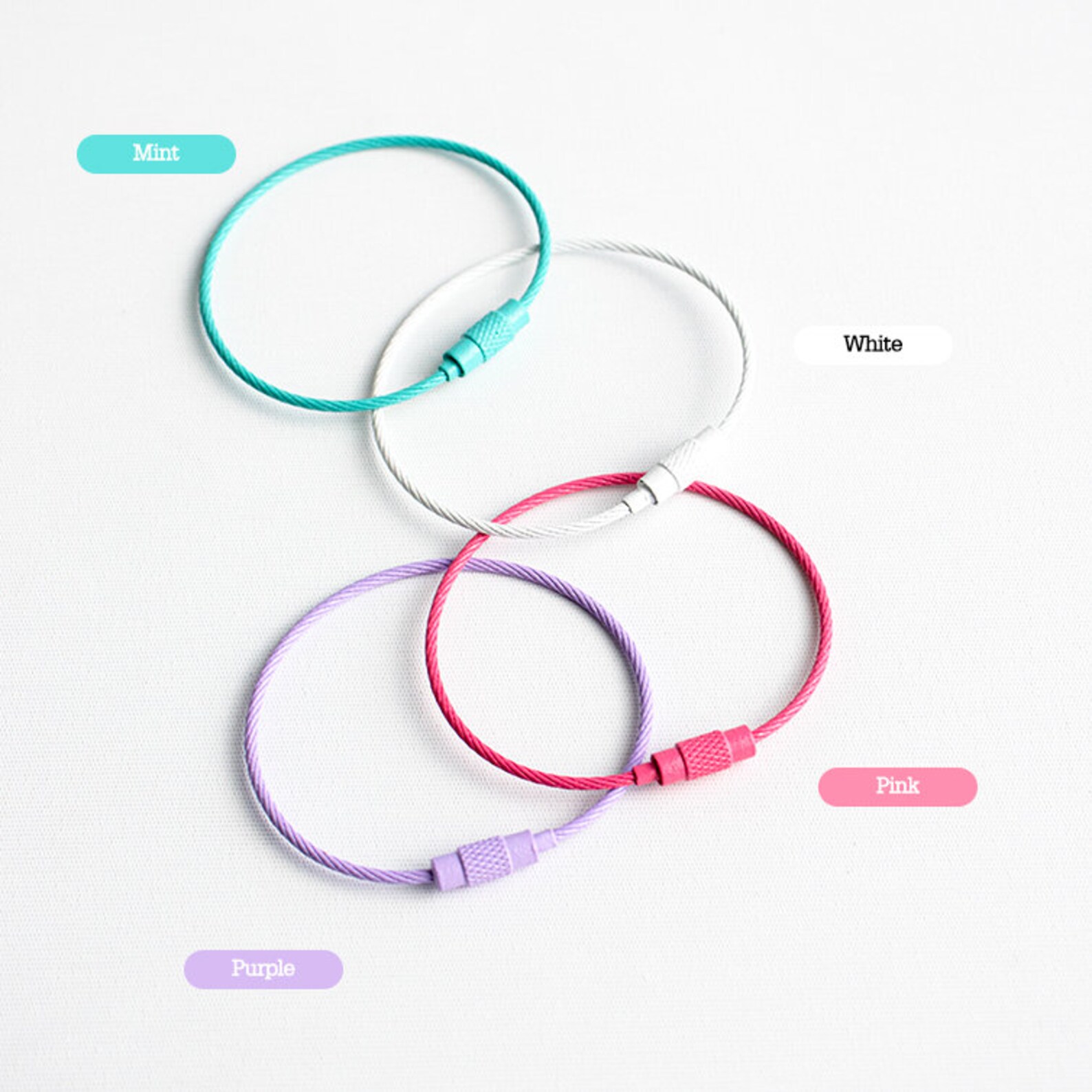 DIY Key Ring Package: Yarn and Pattern - Nuvole Mummer Key Ring ...