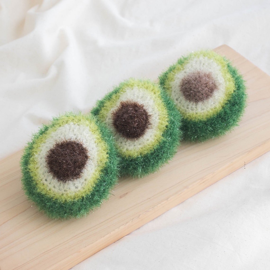 DIY Crochet Scrubber Pattern - Avocado Crochet Scrubber, Make Your ...