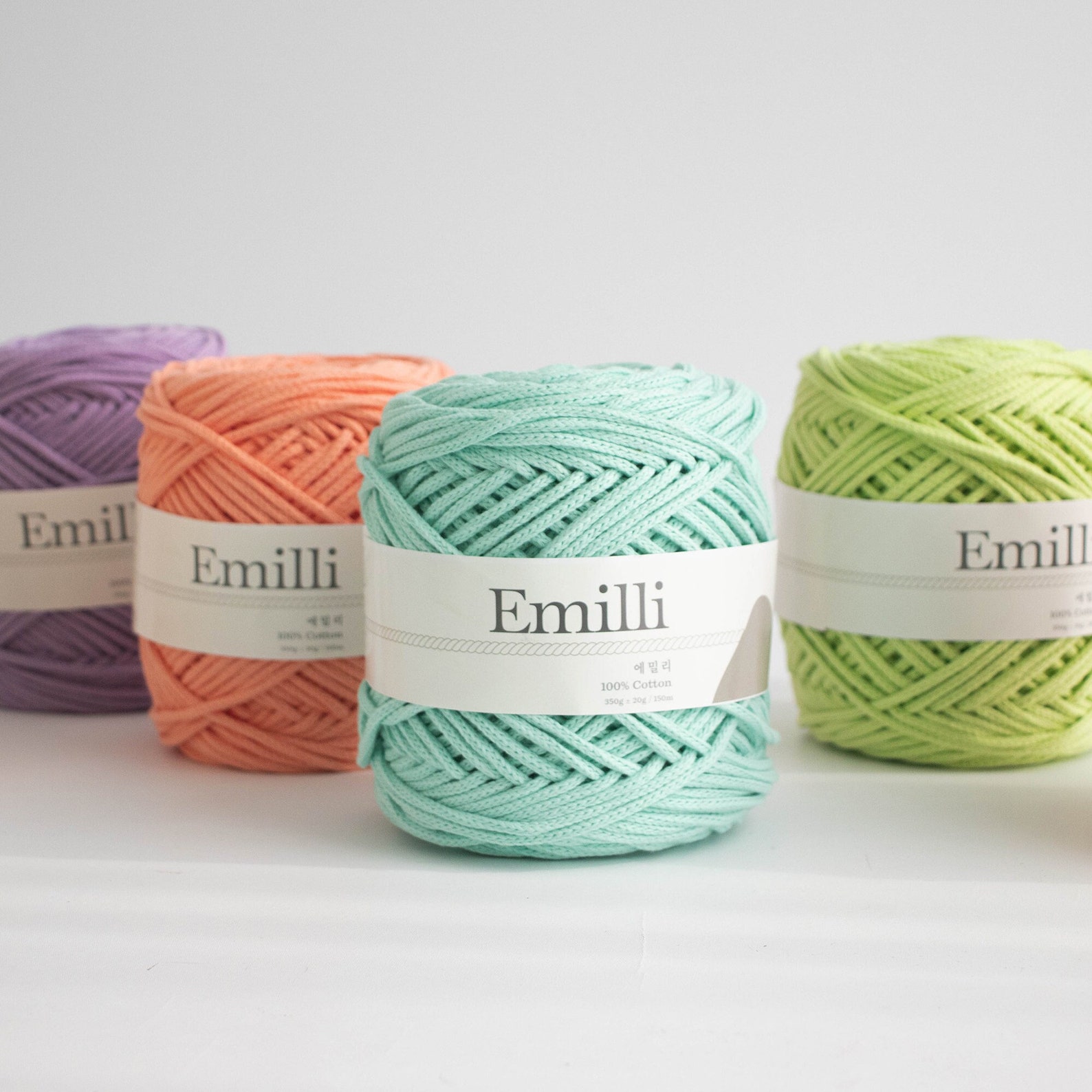 Emilli Yarn 350g: Crochet Knitting and More Cord Yarn - Etsy