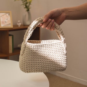 DIY Crochet Bag Pattern: Emilli Lego Bag, Crochet Bag, Cute, Easy Tote ...