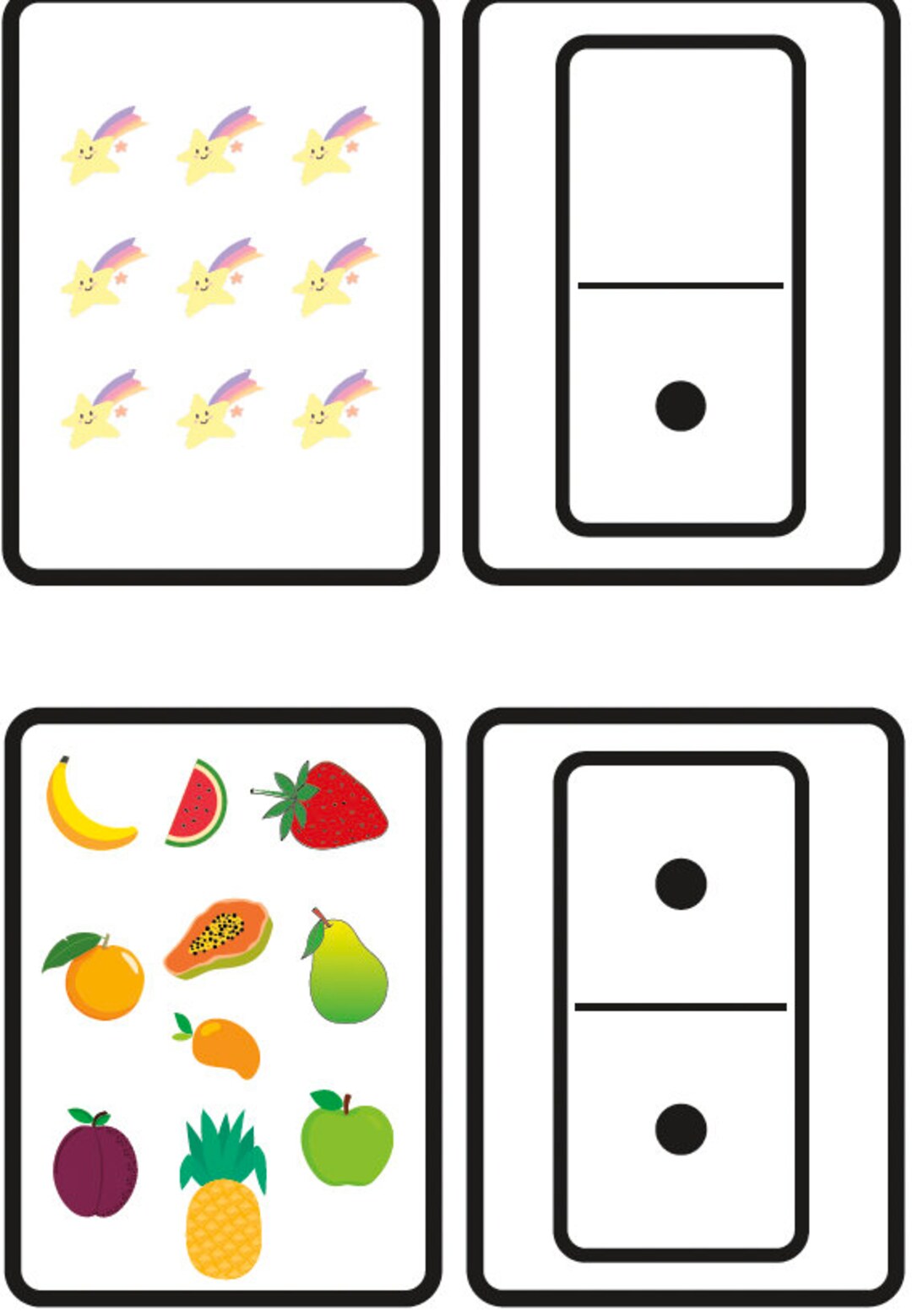 Subitizing to 10 Cards - Etsy