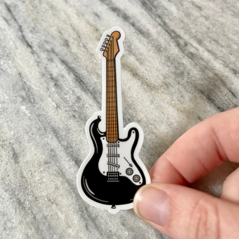 Guitar Stickers - Etsy