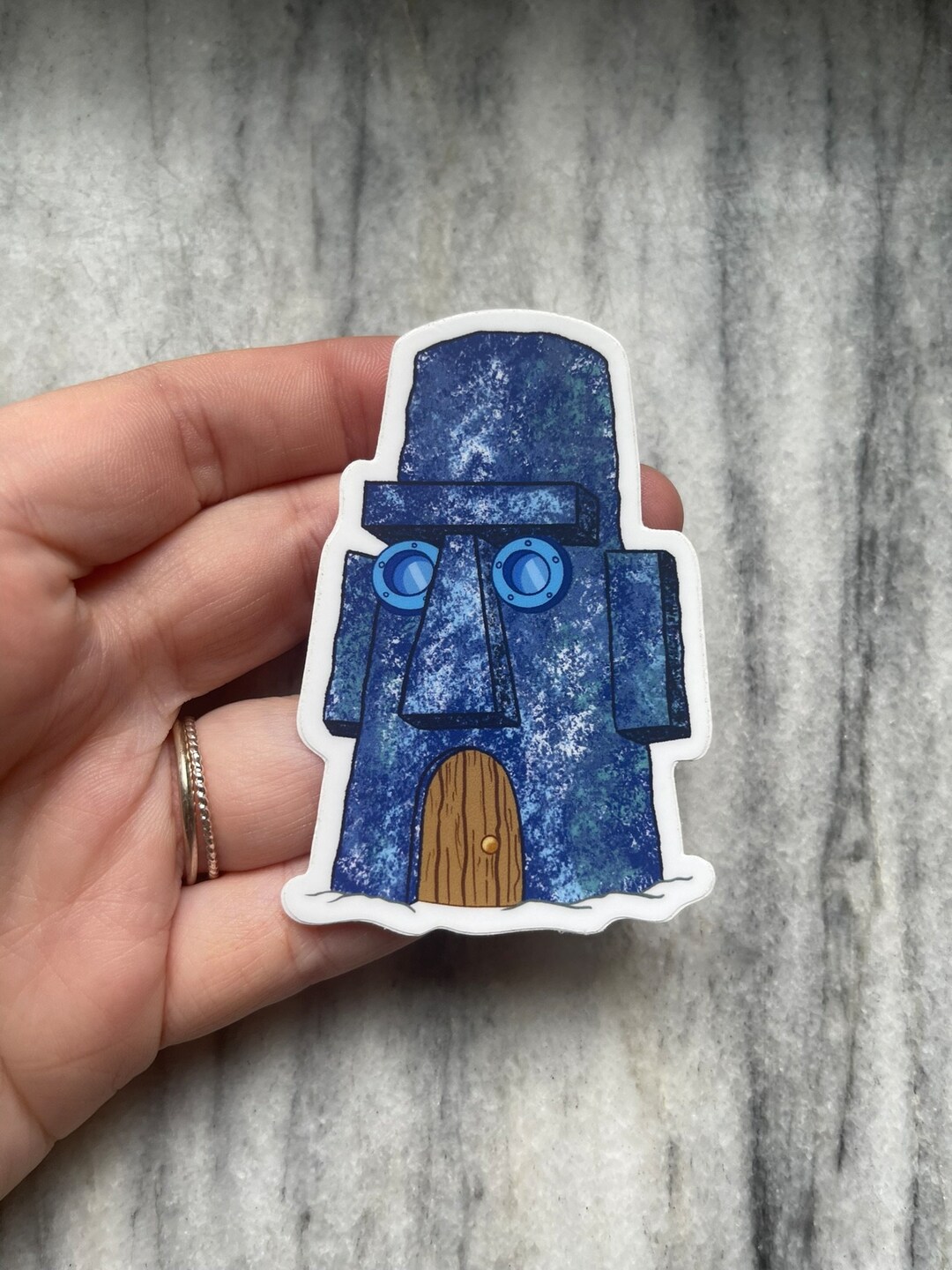 Squid House Sticker | Laptop Sticker | Notebook Sticker | Vinyl Sticker ...