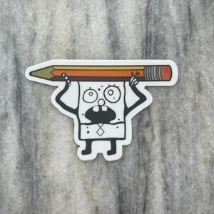 Doodle Boy Sticker | Laptop Sticker | Notebook Sticker | Vinyl Sticker ...