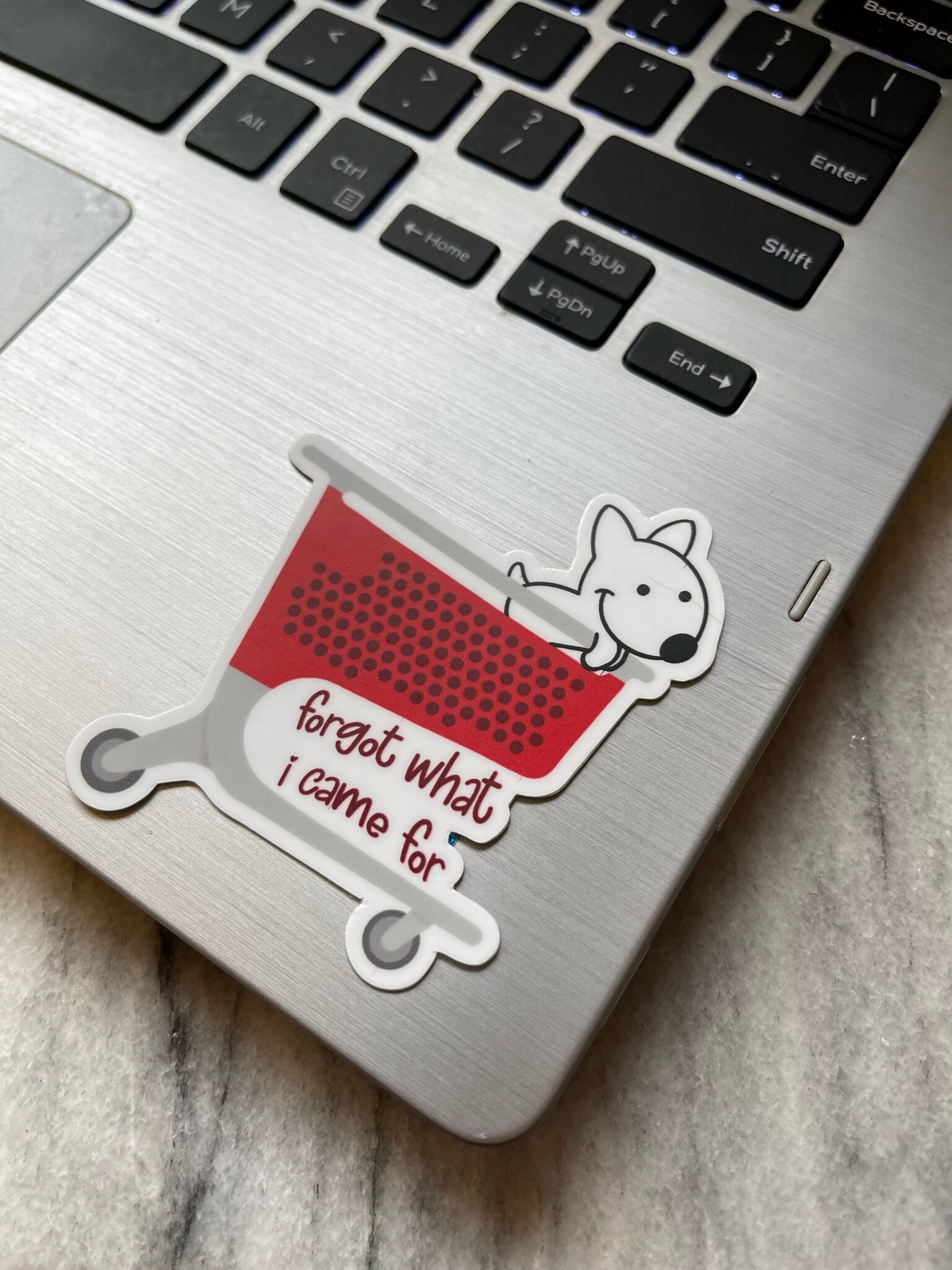 Shopping Cart Sticker Laptop Sticker Notebook Sticker - Etsy