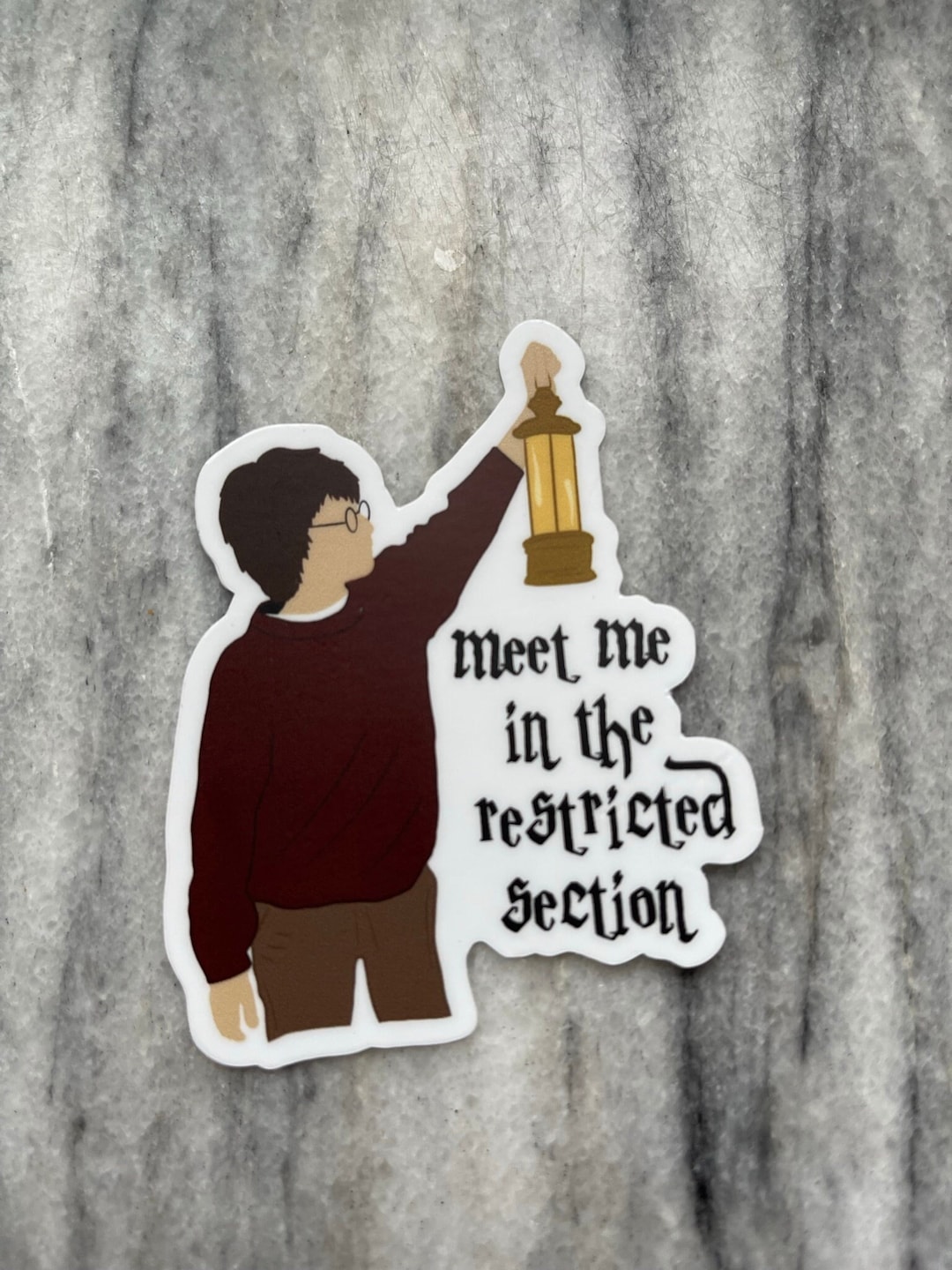 Restricted Section Sticker | Laptop Sticker | Notebook Sticker | Vinyl ...