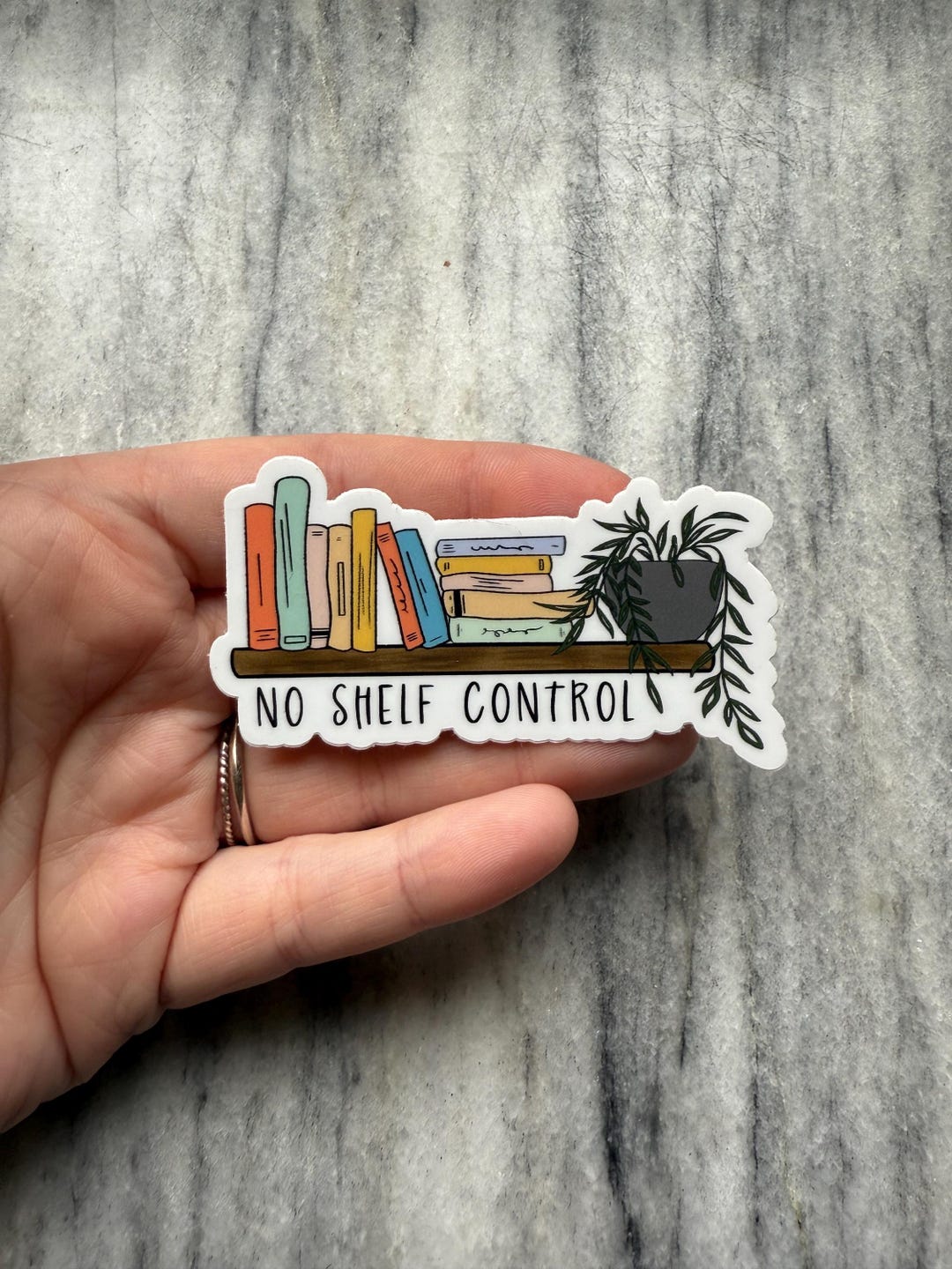 No Shelf Control Sticker | Laptop Sticker | Notebook Sticker | Vinyl ...