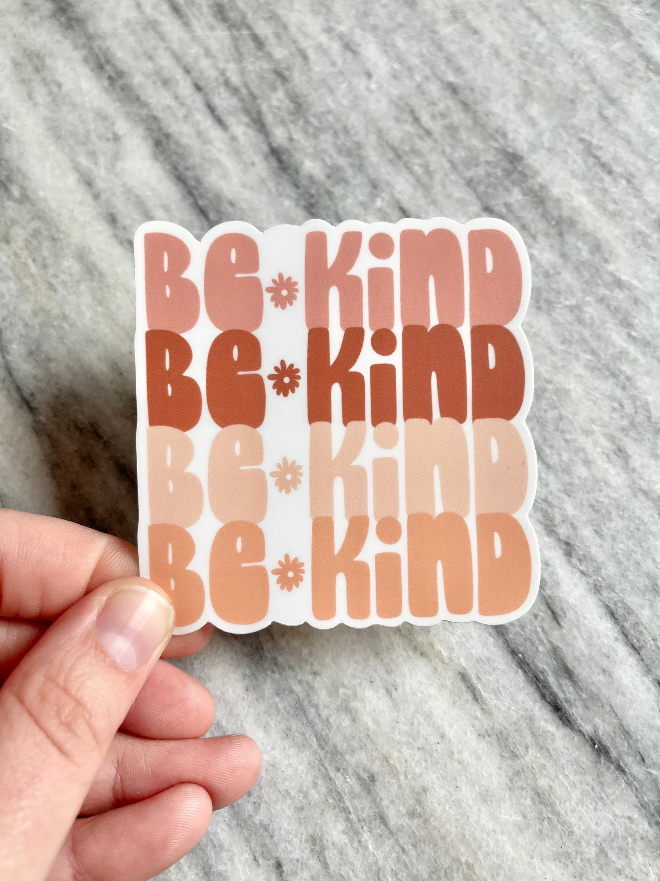 Be Kind Sticker | Laptop Sticker | Notebook Sticker | Vinyl Sticker ...