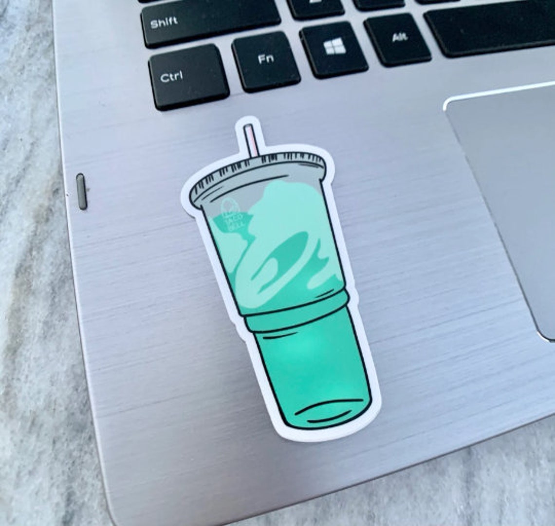 Taco Bell Baja Blast Sticker Laptop Sticker Notebook | Etsy