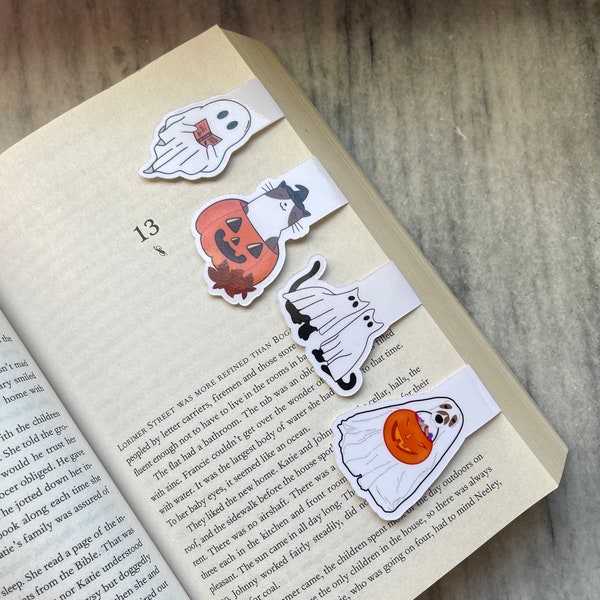 Magnetic Bookmarks - Etsy