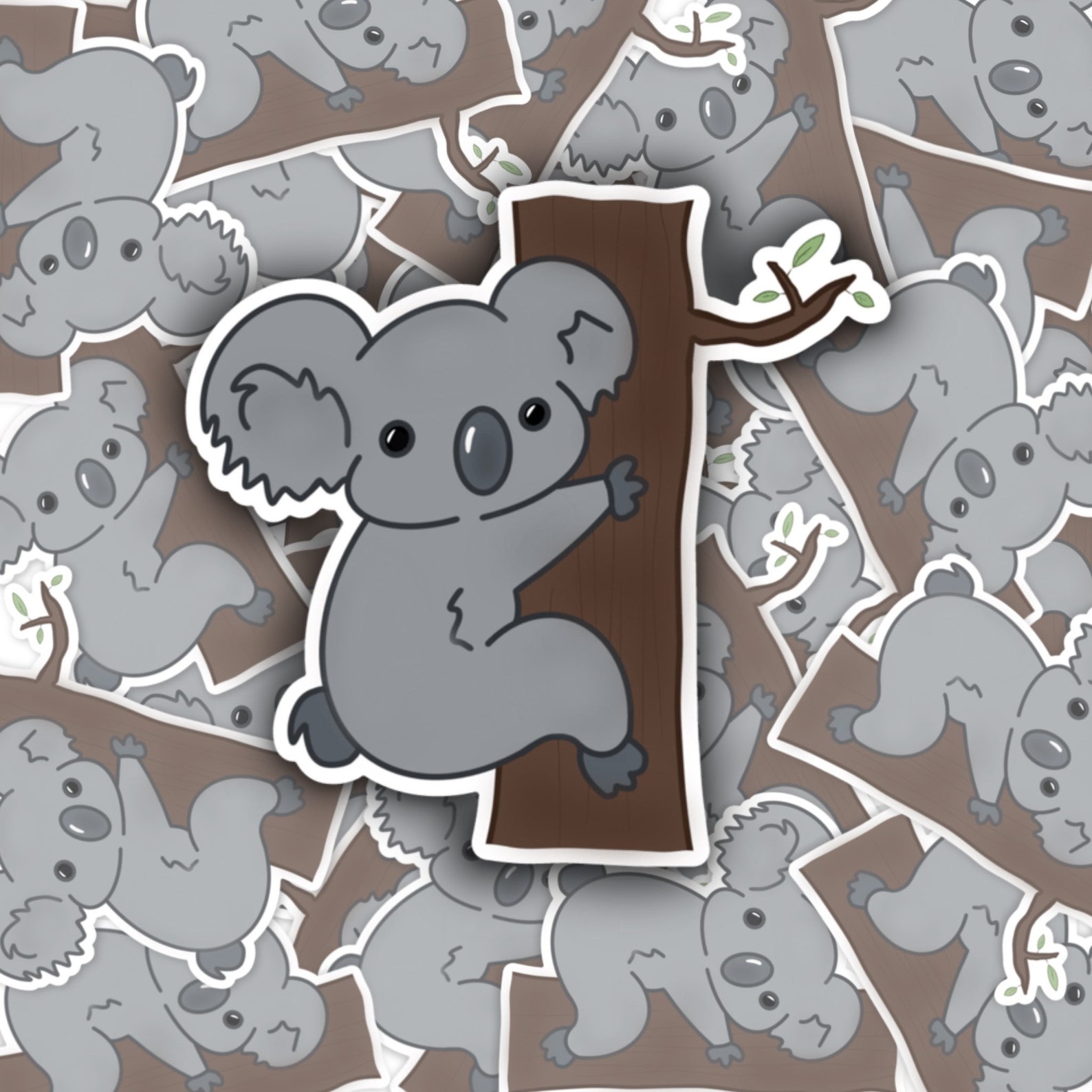 Koala Sticker / Etiqueta engomada hydroflask / pegatina | Etsy