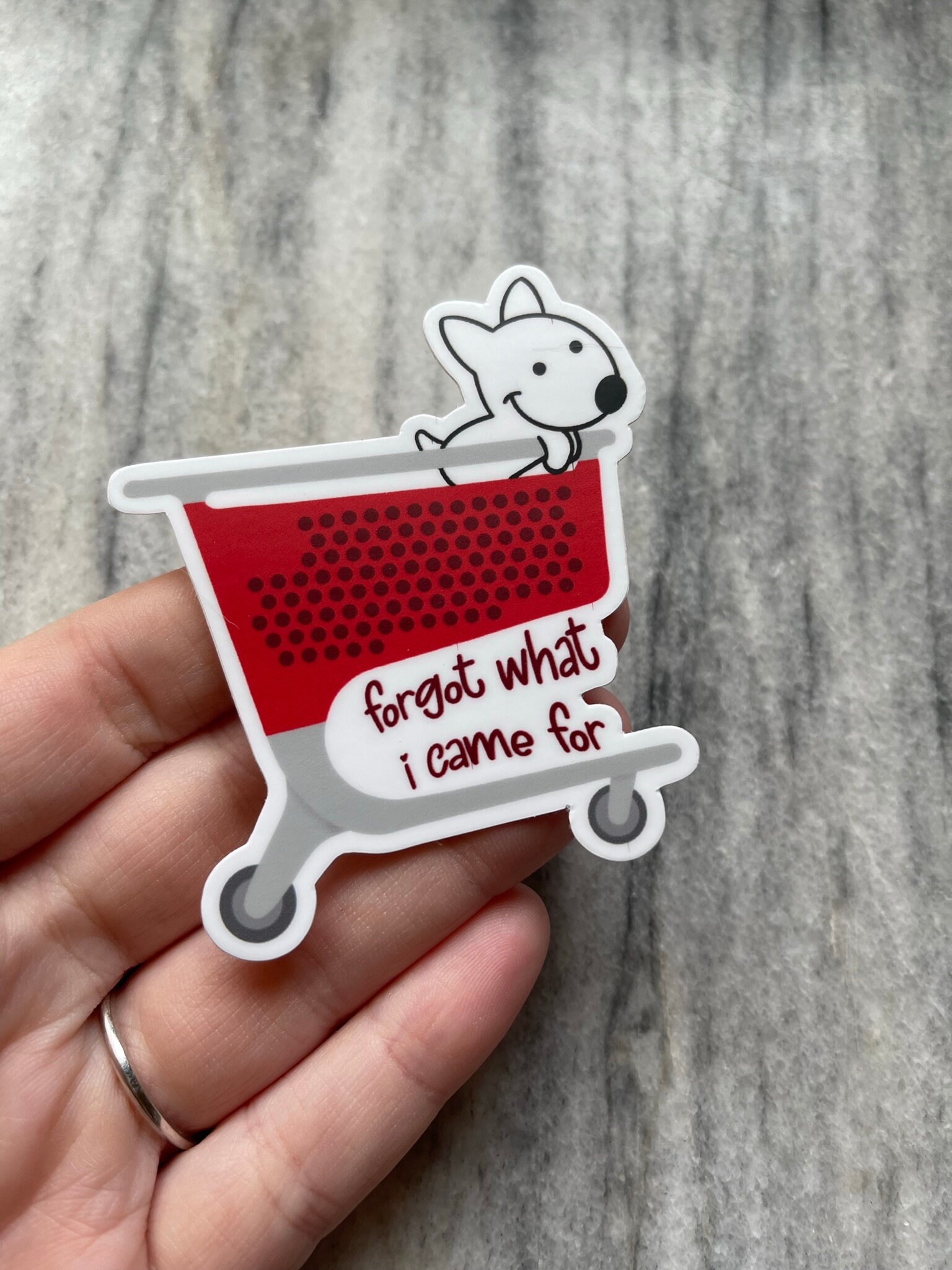Shopping Cart Sticker Laptop Sticker Notebook Sticker - Etsy