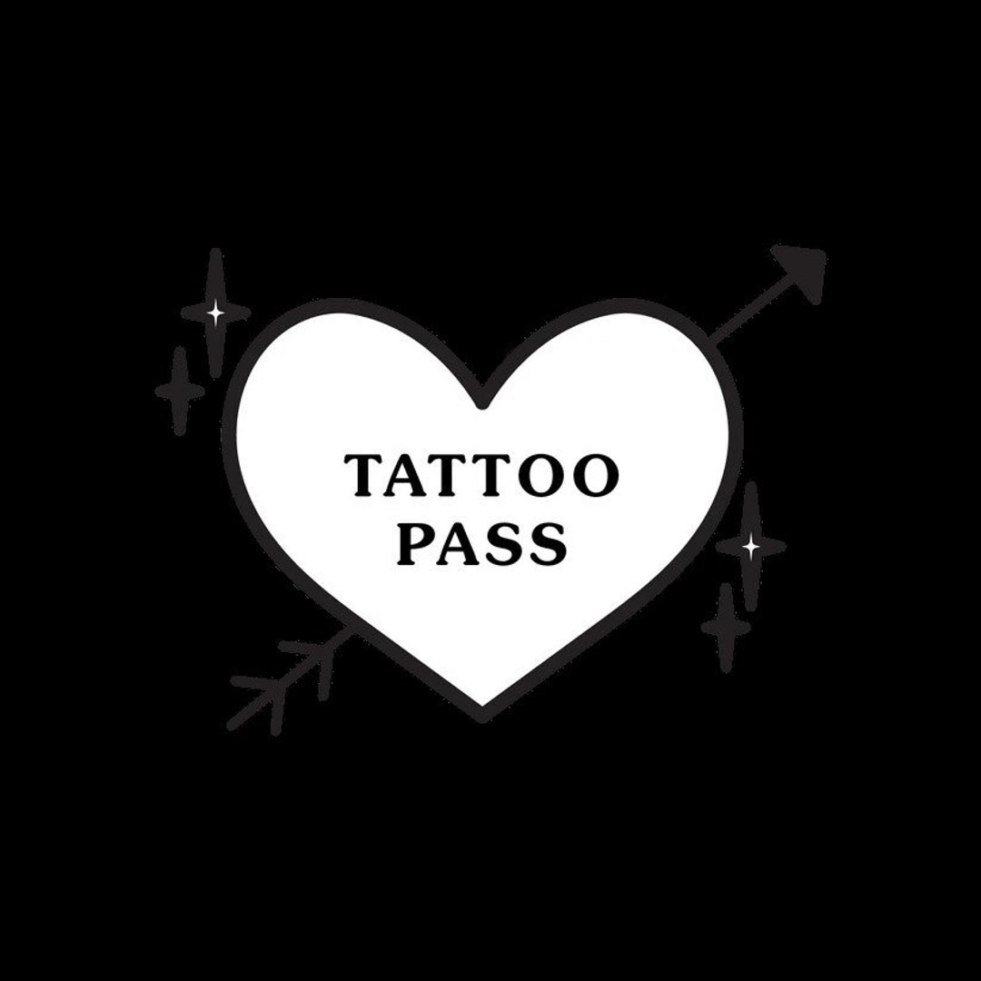 Tattoo Pass - Deathly Hollows - Etsy