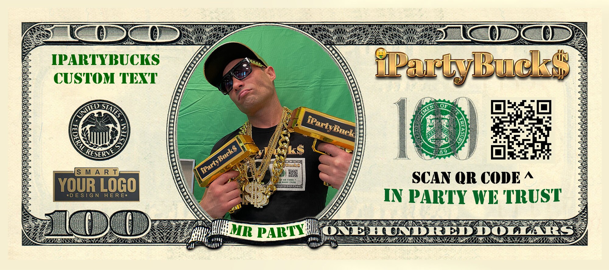 DELUXE Custom Cash Both Sides of Bill Customize ANYTHING | Etsy