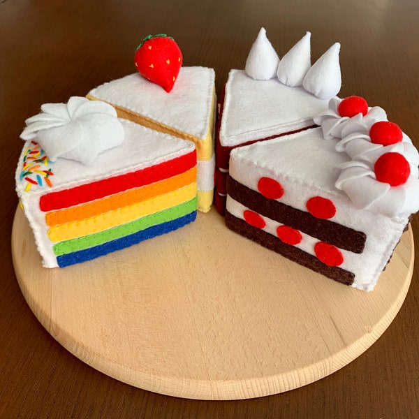 Felt Cake - Etsy